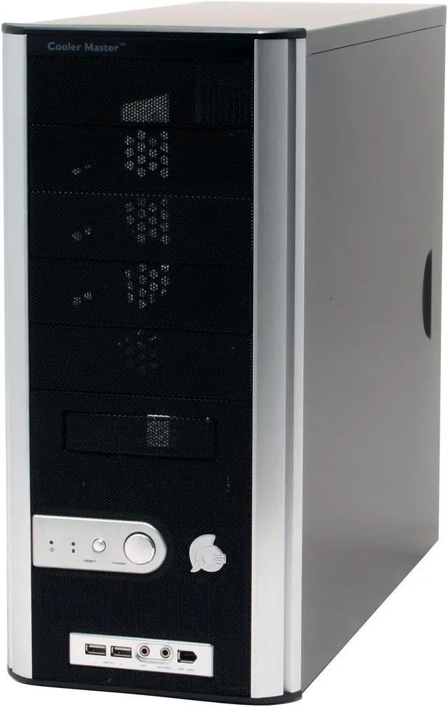 Cooler Master Centurion 5 CAC-T05-WWA Black/Silver Computer Case ...