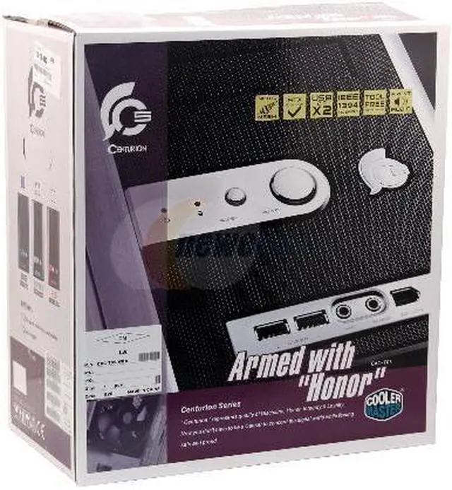 Cooler Master Centurion 5 CAC-T05-WBL Black Computer Case - Newegg.com