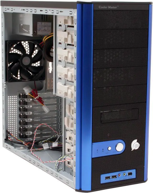 Cooler Master Centurion 5 CAC-T05-WBC Black/Blue Computer Case - Newegg.com