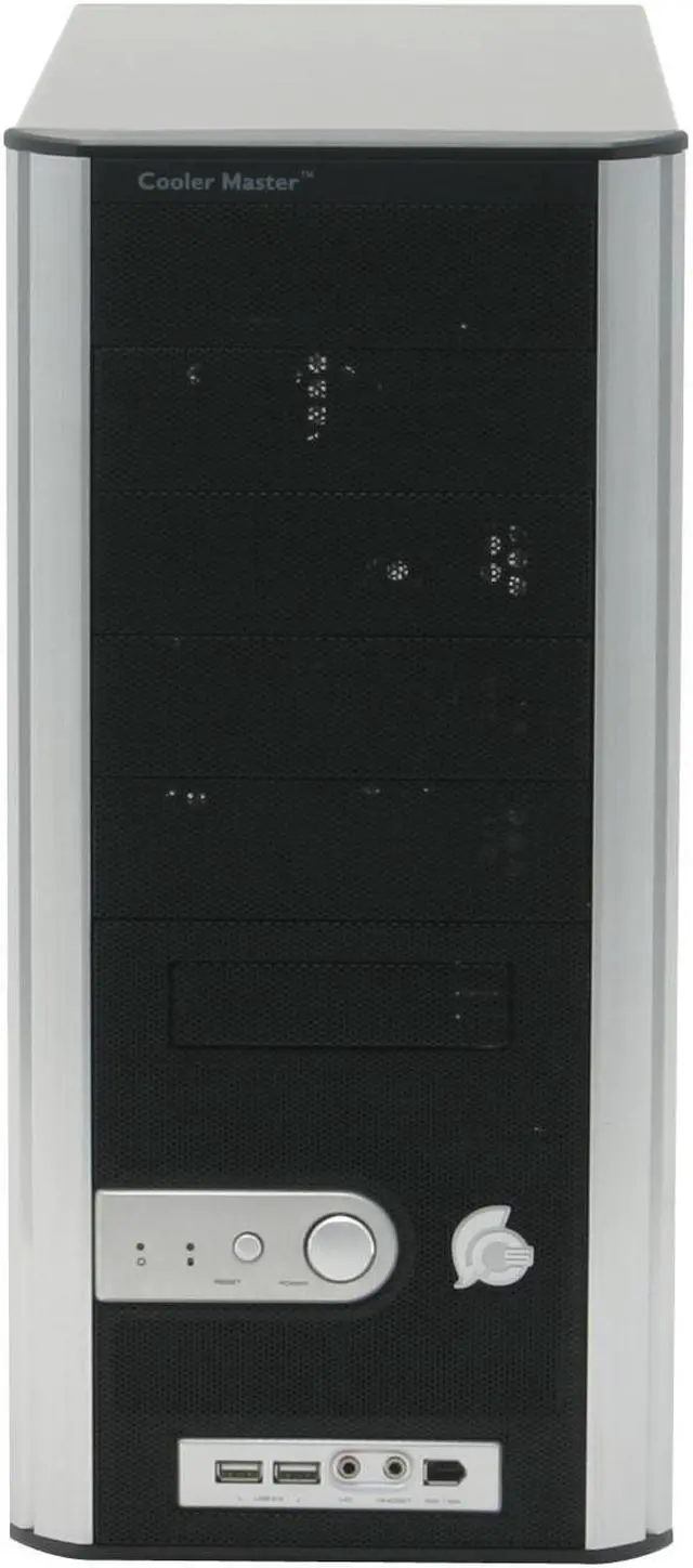 Cooler Master Centurion 5 CAC-T05-UWC Black/Silver Computer Case ...