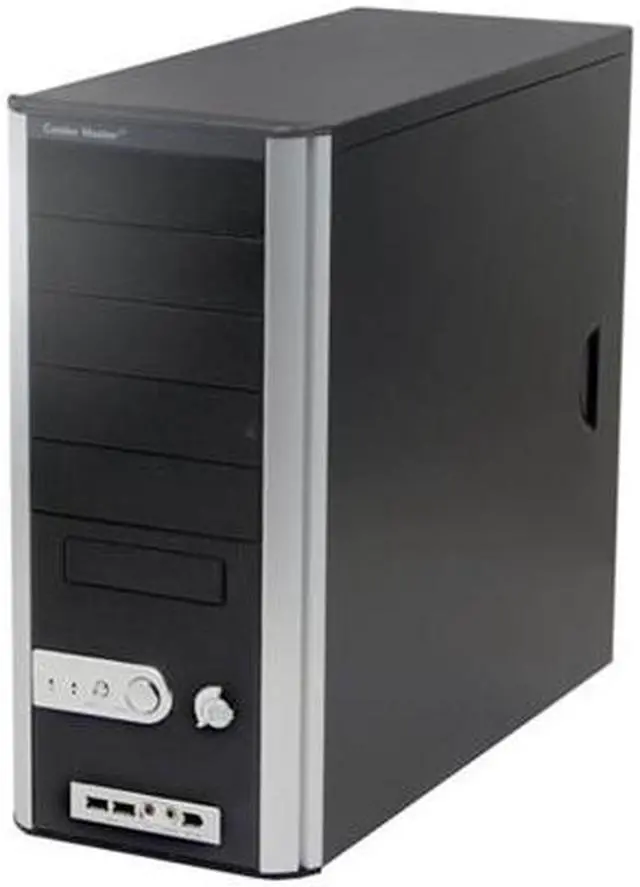 Cooler Master Centurion 5 CAC-T05-UWC Black/Silver Computer Case ...