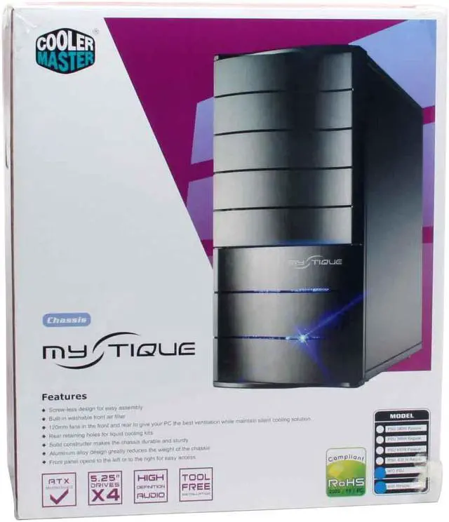 Cooler Master Mystique 631 RC-631-KWN1-GP Black Computer Case - Newegg.com