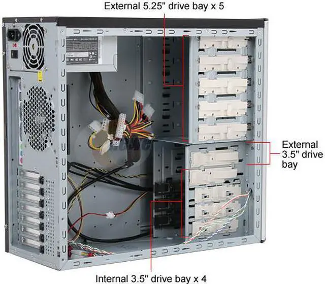 Cooler Master Centurion 5 RC-T05-SSR1-GP Silver Computer Case - Newegg.com