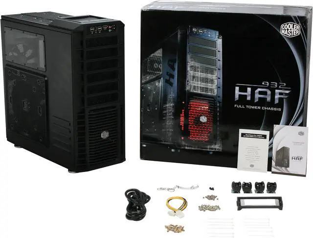 Cooler Master HAF 932 RC-932-KKN1-GP Black Computer Case - Newegg.com