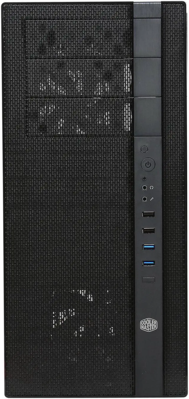 Cooler Master N Series NSE-600-KKN2 (N600) Midnight Black Computer Case ...