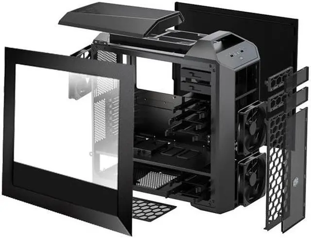 Open Box: MasterCase Pro 5 Mid-Tower Case with FreeForm Modular System ...