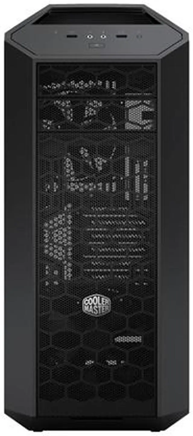 MasterCase Pro 5 Mid-Tower Case with FreeForm Modular System, Window Side Panel, Top Mesh Cover ...