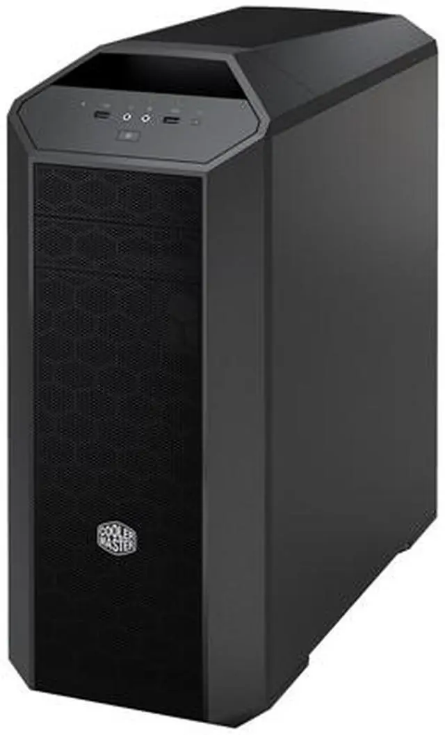 MasterCase Pro 5 Mid-Tower Case with FreeForm Modular System, Window Side Panel, Top Mesh Cover ...