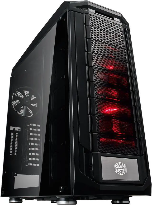 Cooler Master Trooper SE Full-Tower Case, Tempered Glass, VGA Vertical ...