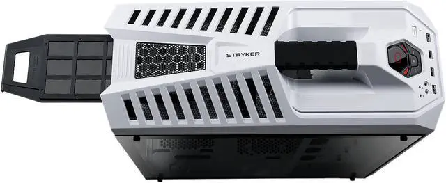 Cooler Master Stryker SE Full-Tower Case, Tempered Glass, VGA Vertical ...