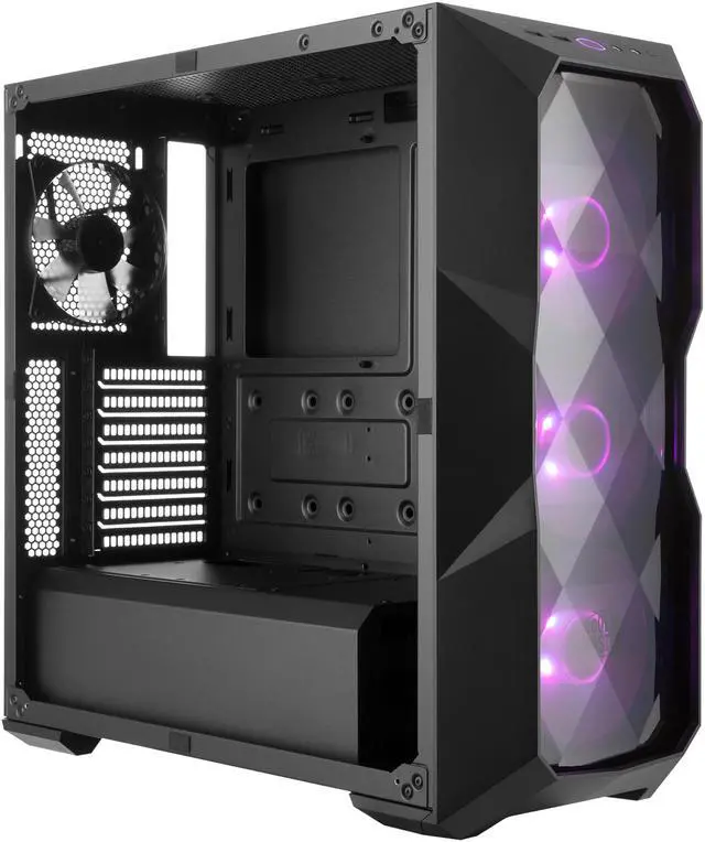 Cooler Master MasterBox TD500 ATX Mid Tower w/ 3D Diamond-Cut Design ...