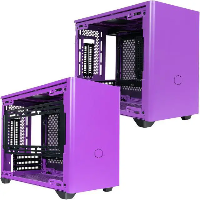 Cooler Master MasterBox NR200P Nightshade Purple SFF Small Form Factor ...