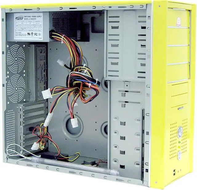 ENERMAX CS-56881LBFS-OY Yellow Computer Case - Newegg.com