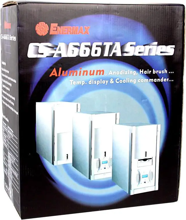 ENERMAX CS-A666TA-S Silver Computer Case - Newegg.com