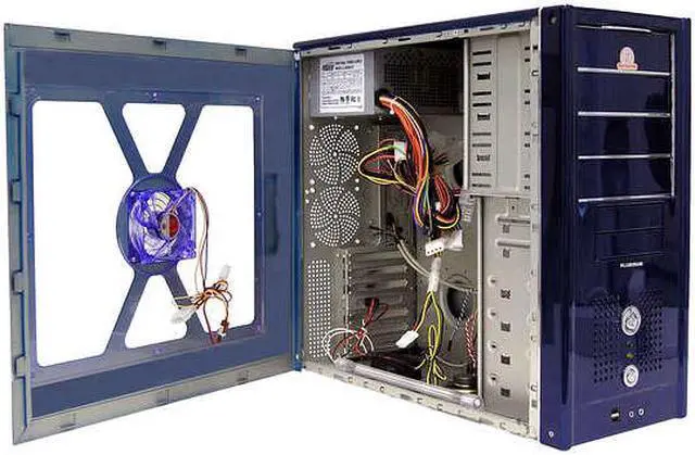ENERMAX 10MCS-56881LBFS-D3 Blue Computer Case - Newegg.com