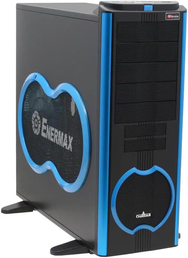 ENERMAX Uber Chakra ECA5001BL Black/ Blue Computer Case - Newegg.com