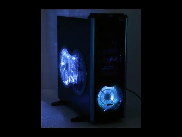 ENERMAX Uber Chakra ECA5001BL Black/ Blue Computer Case - Newegg.com