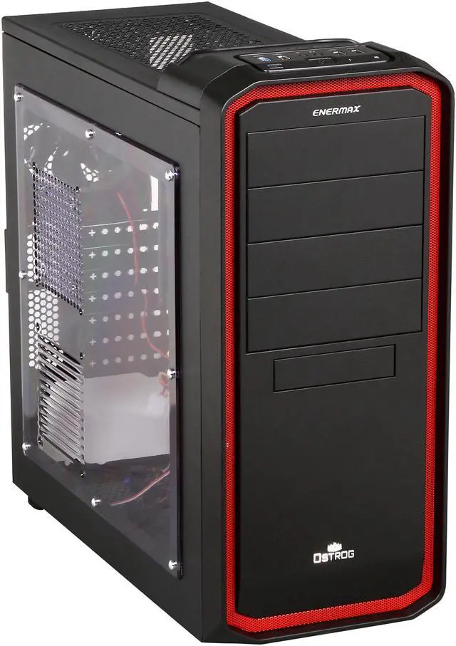 ENERMAX OSTROG ECA3253-BR Black / Red Computer Case - Newegg.com
