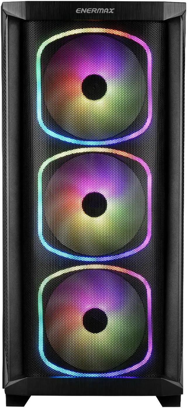 Enermax StarryKnight SK30 - E-ATX Mid Tower PC Gaming Case - Mesh Front ...