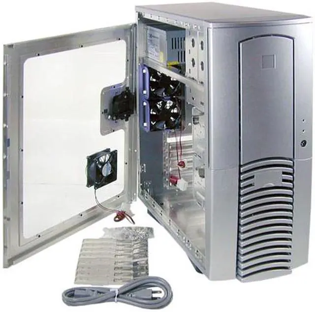 CHIEFTEC AX-01SLD U2F SF 450W Silver Computer Case - Newegg.ca