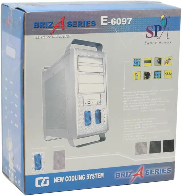 ARK 6097-C9 Silver Computer Case - Newegg.com