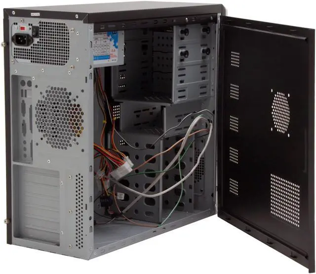 ARK M608 Black/ Silver Computer Case - Newegg.com