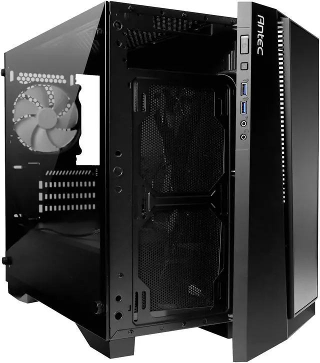 Open Box: Antec Performance Series P6 Black SGCC / Plastic Micro ATX ...