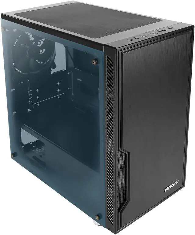 Open Box: Antec Value Solution Series VSK10 Window Highly Functional Micro-ATX Case, Window Side ...
