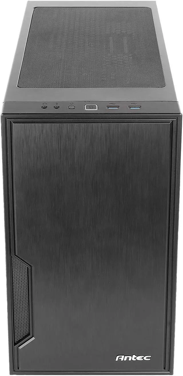 Open Box: Antec Value Solution Series VSK10 Window Highly Functional Micro-ATX Case, Window Side ...