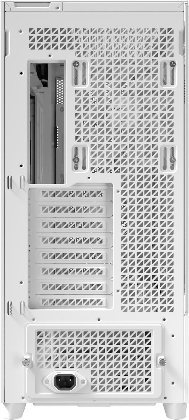 Antec Flux Pro White, 6 x PWM Fans Included, High-Airflow Antec Flux Pro White, 6 x PWM Fans Included, High-Airflow
