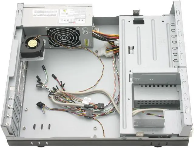 AOpen H340D2.0BK Black SECC MicroATX Desktop Computer Case 200W Power ...