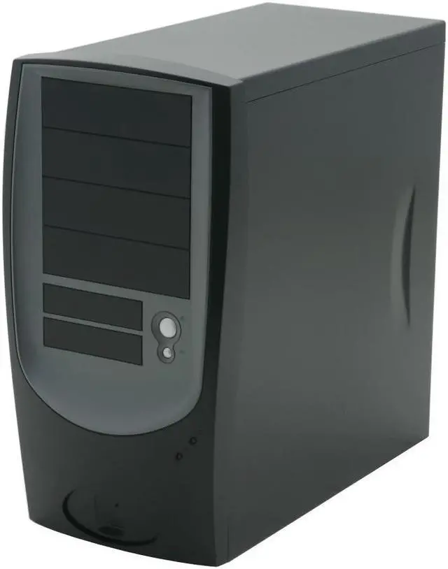 AOpen QF50A 2.0 QF50A2.0BK/SL Black w/Silver Computer Case - Newegg.com