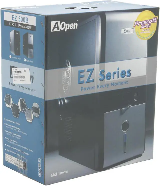 AOpen EZ Solution-BK Black Computer Case - Newegg.com