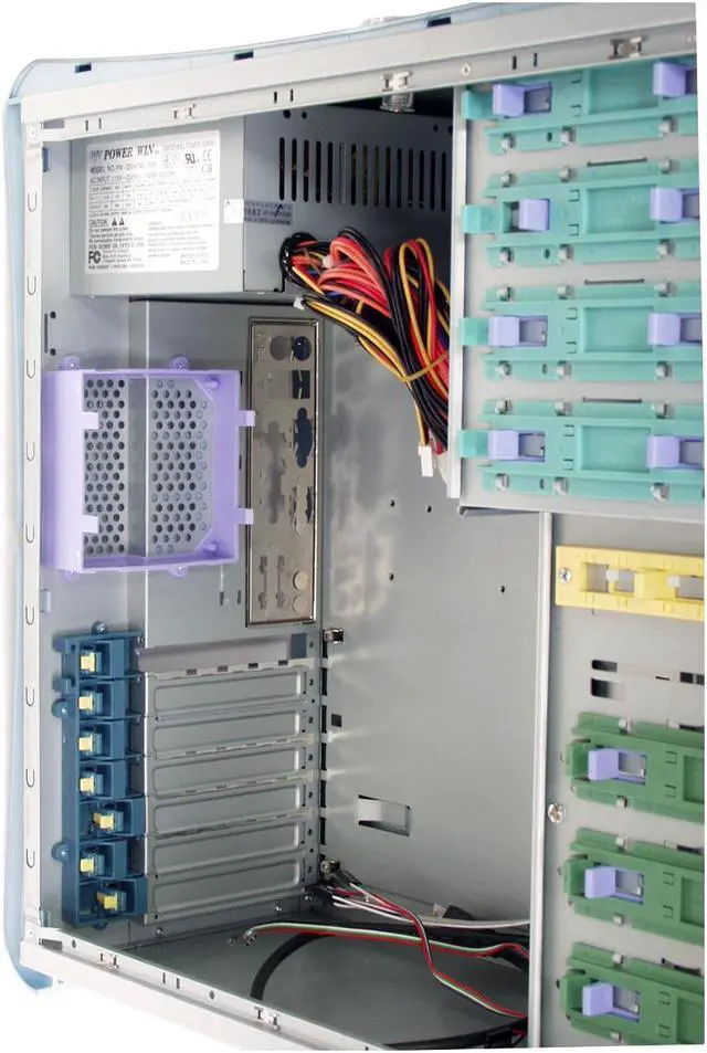 AFT AFT6551B-330AXE Blue Computer Case - Newegg.com