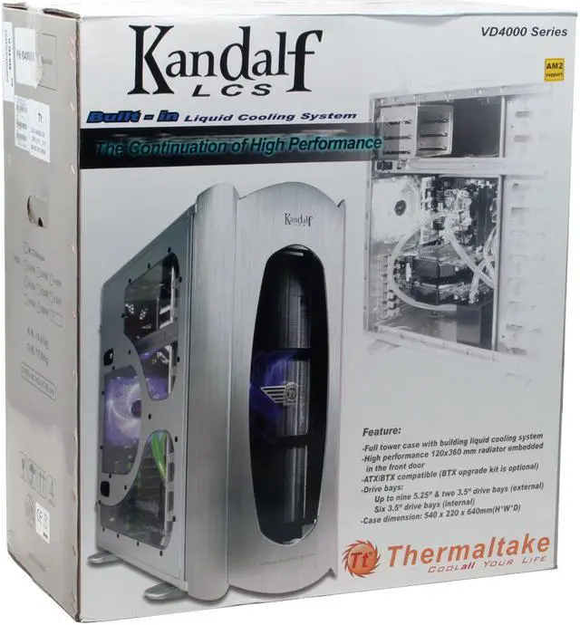 Thermaltake Kandalf VD4000SWA Silver Computer Case - Newegg.com