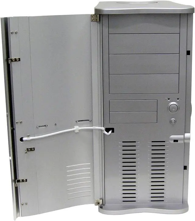 Open Box: Thermaltake Tsunami VA3400SWA Silver- Mirror Coating Computer ...