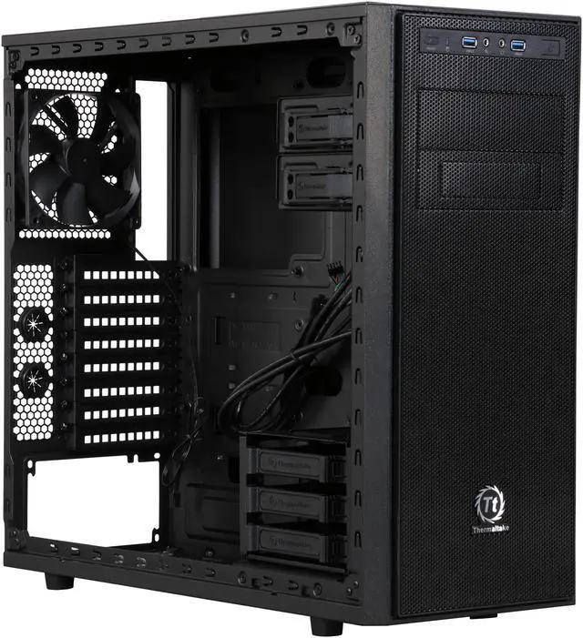 Thermaltake Versa H34 CA-1C9-00M1WN-00 Black Computer Case - Newegg.ca