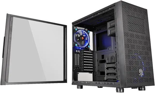 Thermaltake Core X31 Tempered Glass Edition Black ATX Gaming Mid Tower ...
