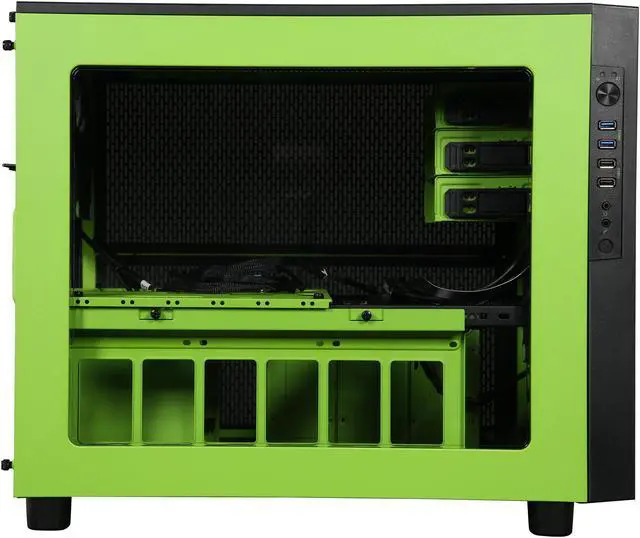Thermaltake Core X5 CA-1E8-00M8WN-00 Green/Black Riing Edition E-ATX ...