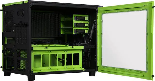 Thermaltake Core X5 CA-1E8-00M8WN-00 Green/Black Riing Edition E-ATX ...