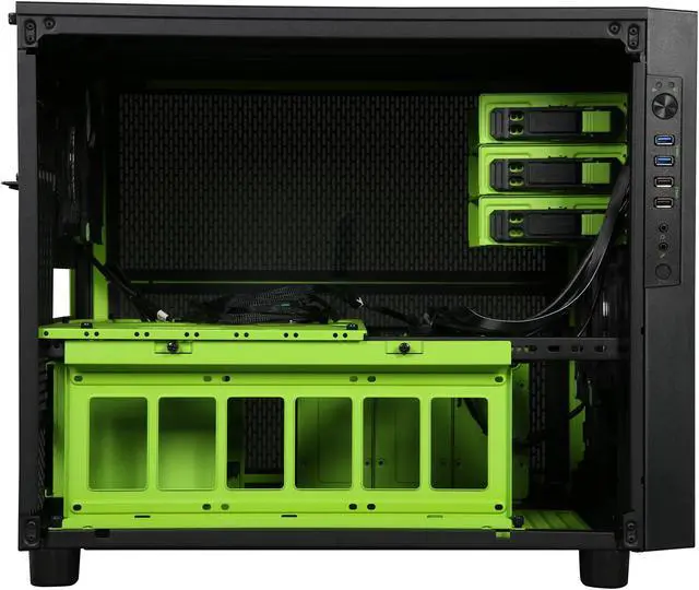 Thermaltake Core X5 CA-1E8-00M8WN-00 Green/Black Riing Edition E-ATX ...