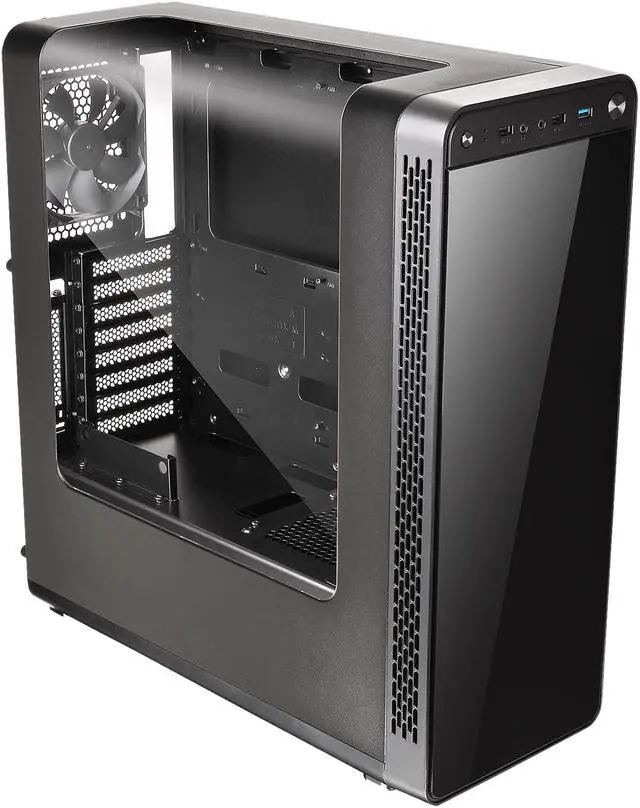 Open Box: Thermaltake View 27 Black ATX Gull Wing Window Tt LCS ...