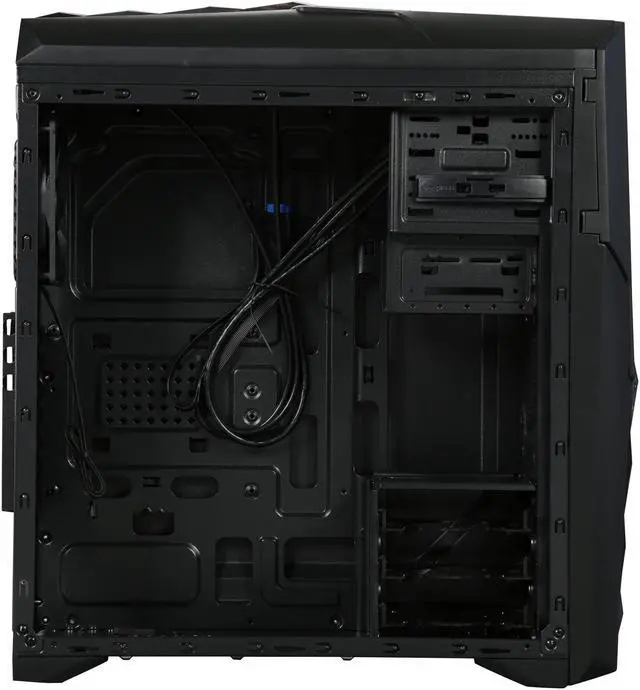 Open Box: Thermaltake Versa N25 Black SPCC ATX Gaming Mid Tower ...