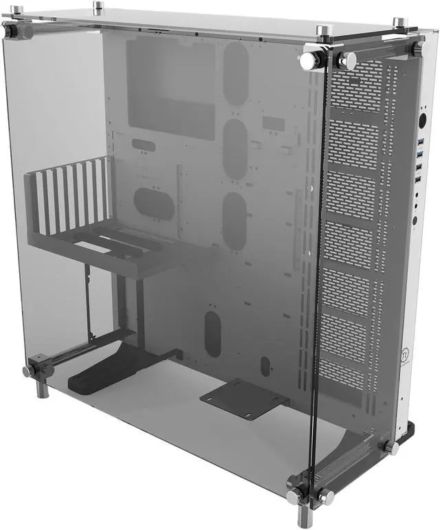 Thermaltake Core P5 Tempered Glass Snow Edition ATX Open Frame ...