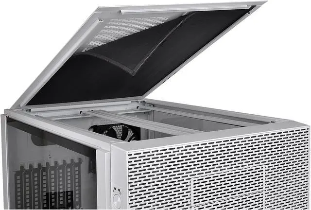 Thermaltake Core X5 Tempered Glass Snow Edition E-ATX Stackable Cube ...
