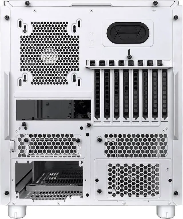 Thermaltake Core X5 Tempered Glass Snow Edition E-ATX Stackable Cube ...