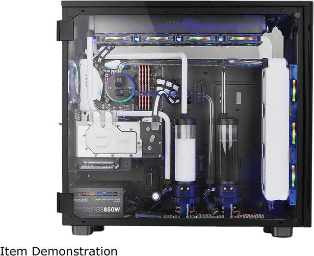 Open Box: Thermaltake View 91 RGB PLUS Tempered Glass XL-ATX Vertical ...