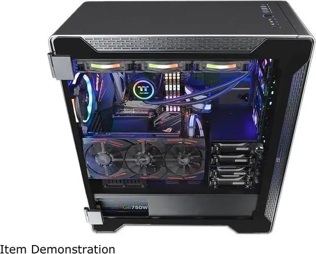 Thermaltake TT Premium A500 Tempered Glass ATX Mid Tower Chassis TT ...