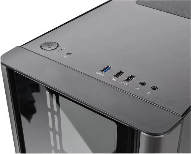 Thermaltake V150 Tempered Glass Micro-ATX Mini Tower Gaming Computer ...