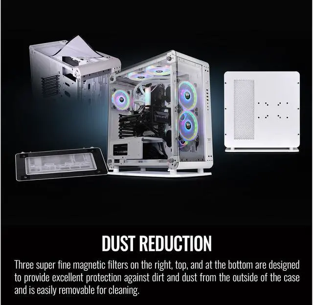 Open Box: Thermaltake Core P6 TG Snow Edition Dual-Form Transformable/2 ...
